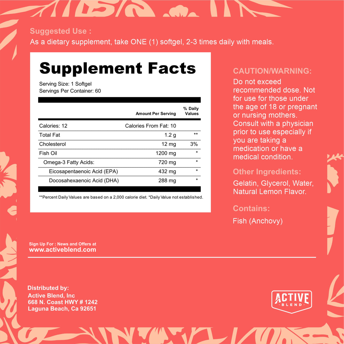 Fish Oil – Active Blend